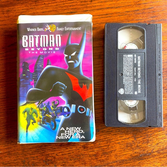Warner Bros. | Media | Batman Beyond The Movie Vhs Clamshell 999 Warner Bros Dc Comics | Poshmark